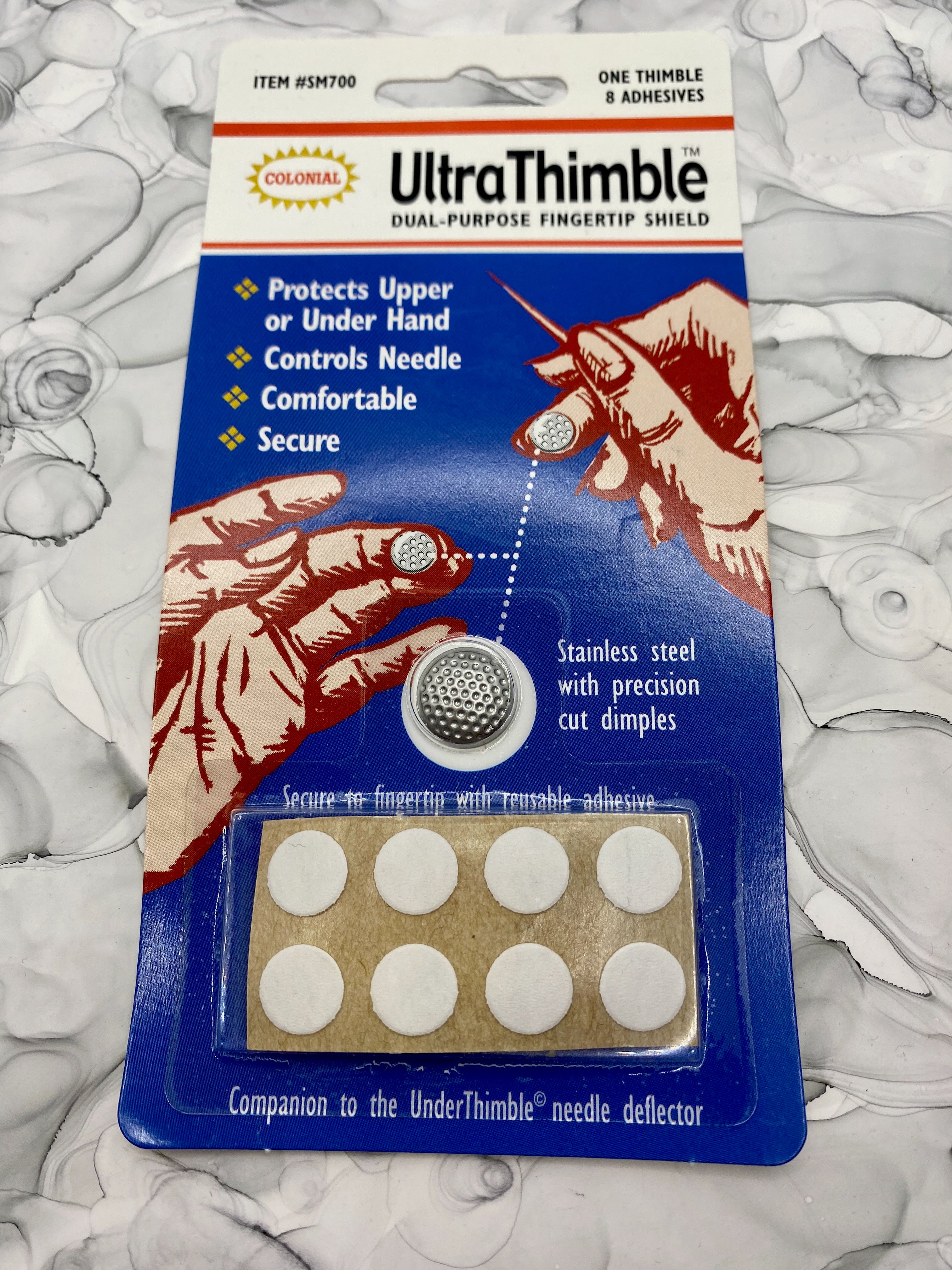Ultra Thimble: Dual-Purpose Fingertip Shield by Colonial – Seed Stitch ...