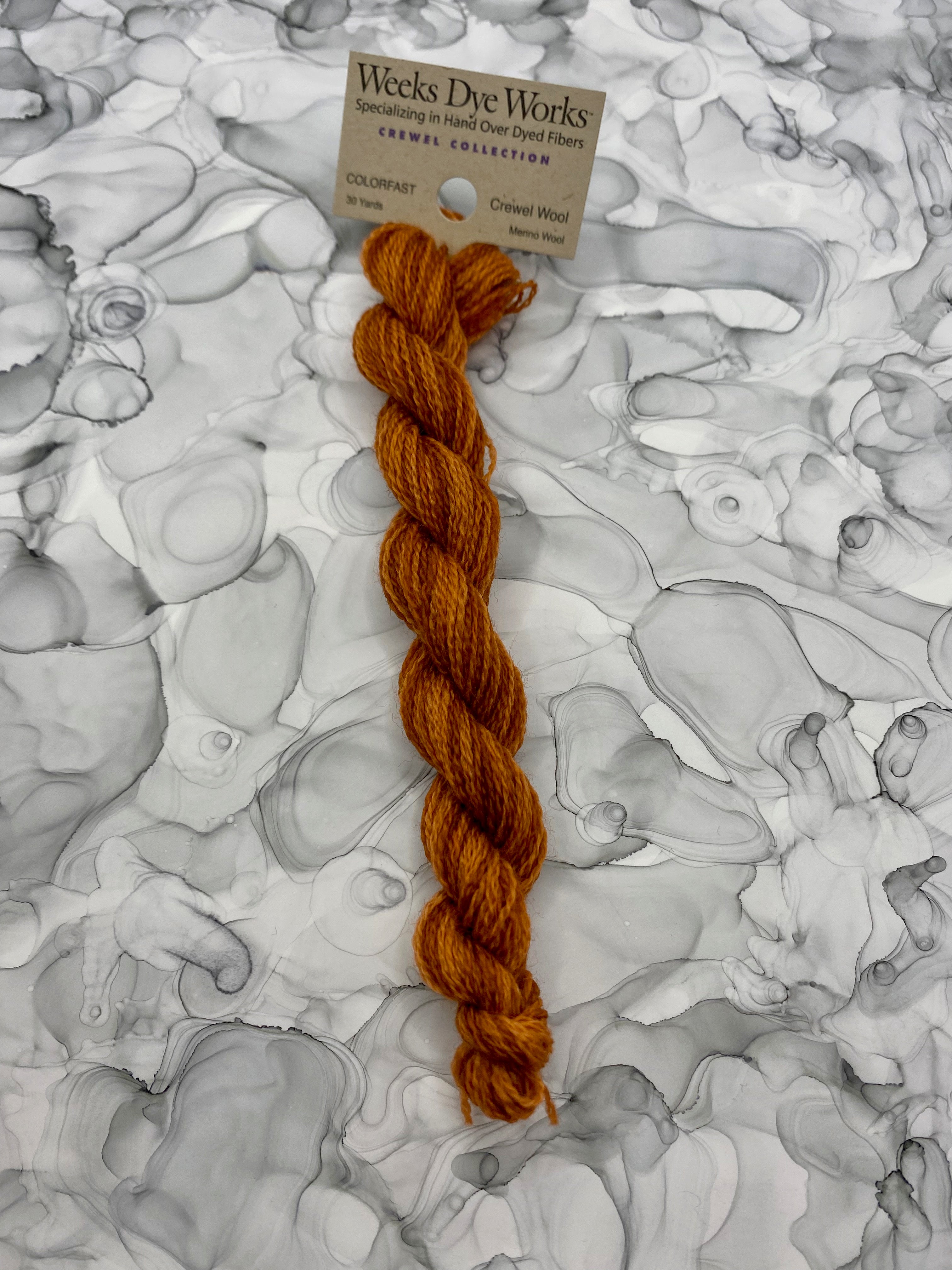 Weeks Dye Works Crewel Wool, Sweet Potato – Seed Stitch Studio