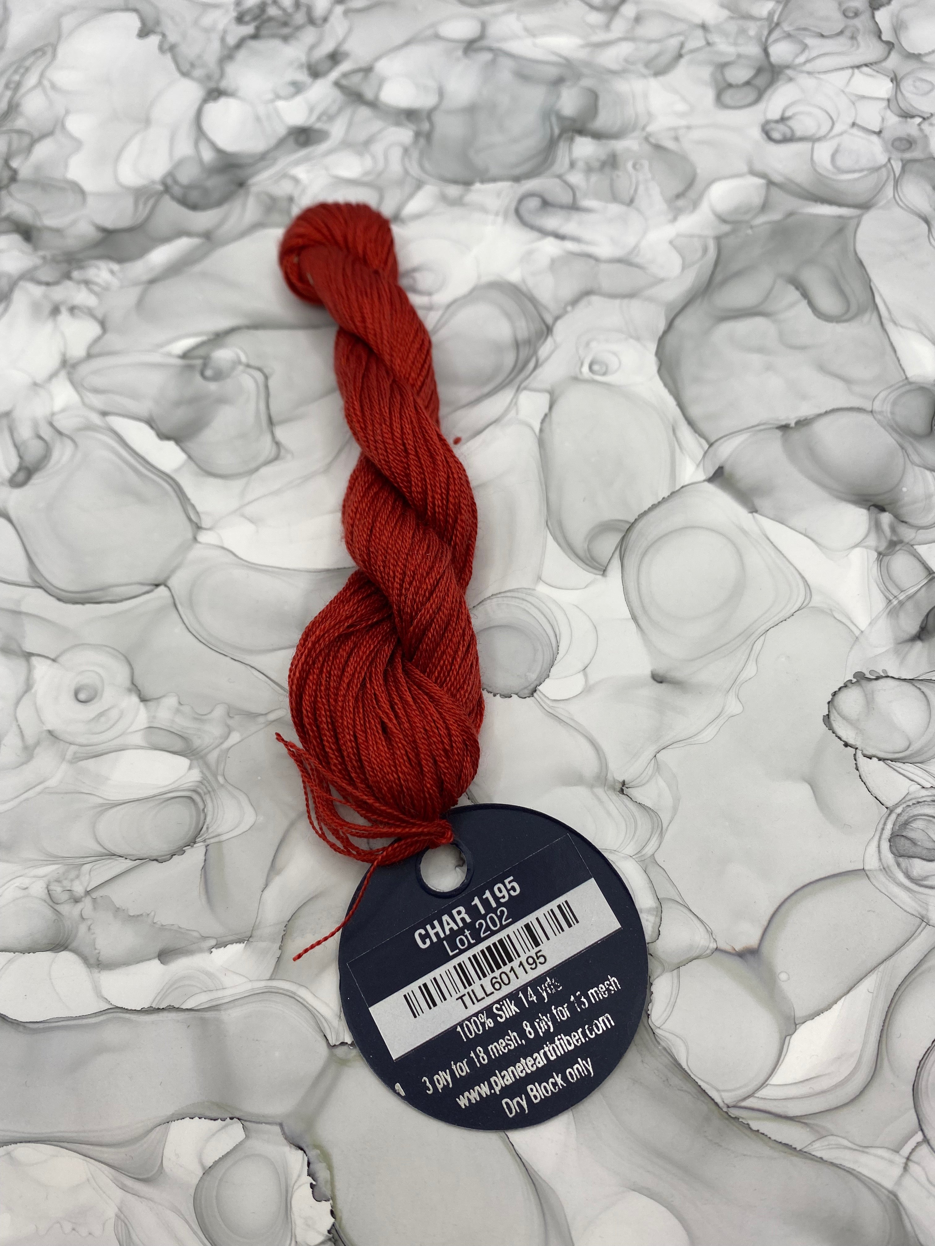 Char (#1195) Planet Earth 6 ply silk – Seed Stitch Studio